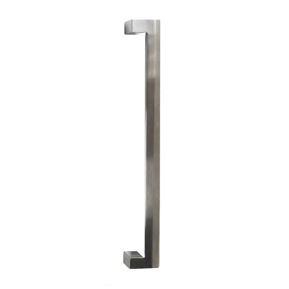 Austyle Square Offset Entrance Door Pull Handle 625mm Satin Stainless Steel 43840 | Keeler Hardware