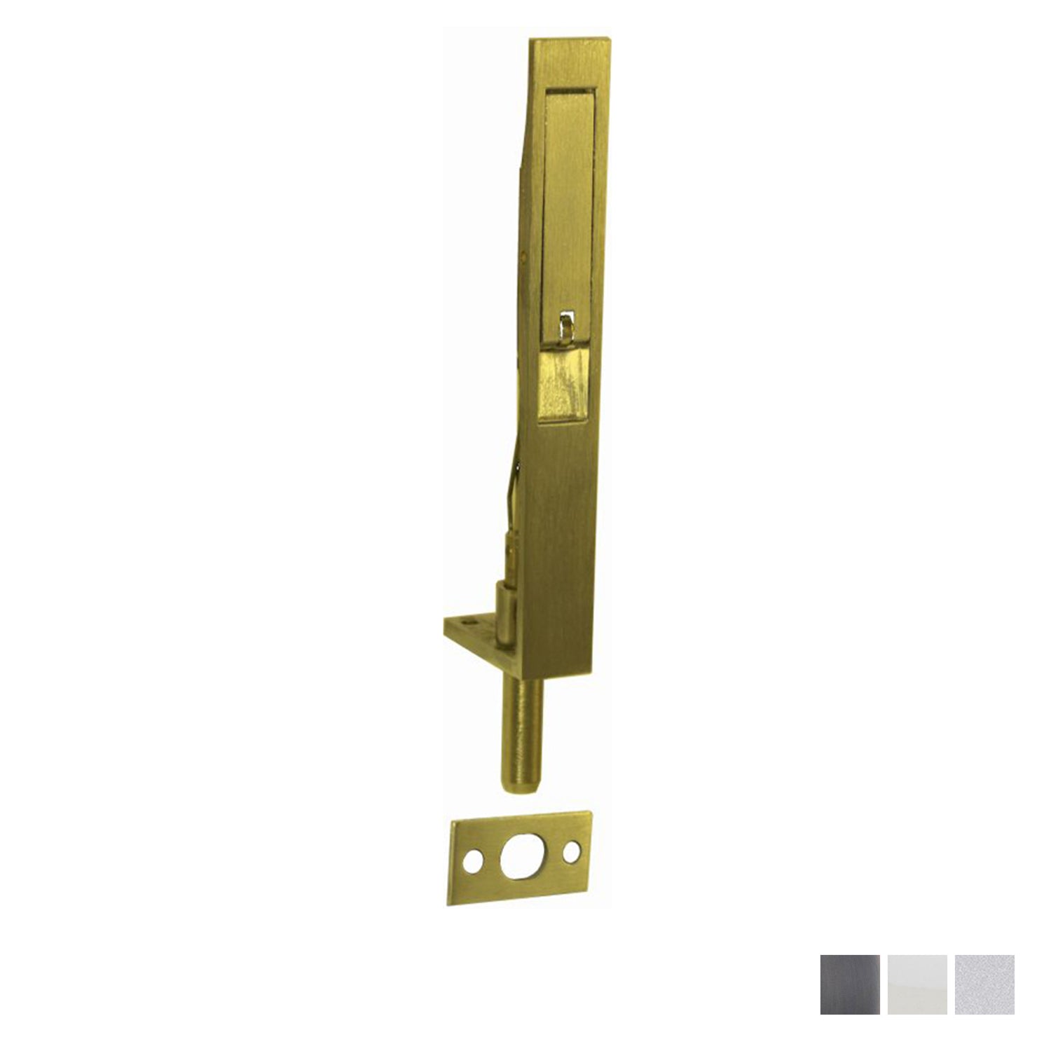 Austyle Improved Design Flush Bolt - Available in Various Finishes and ...