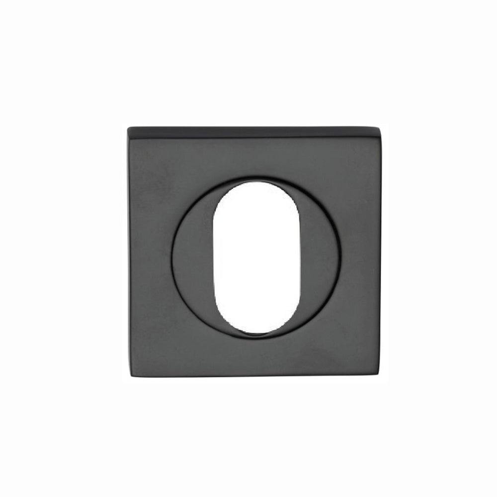 Builders Choice Door Escutcheon Oval Snib Set 47.6mm Lock Black 53537 ...