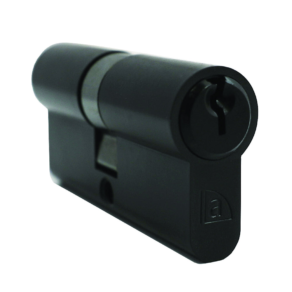 Austyle Euro Double Cylinder 3 Pin 40mm Matt Black 59140 | Keeler Hardware