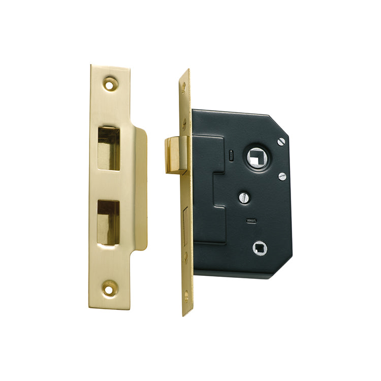Tradco 1135 Privacy Mortice Lock Polished Brass 44mm|Free Shipping ...