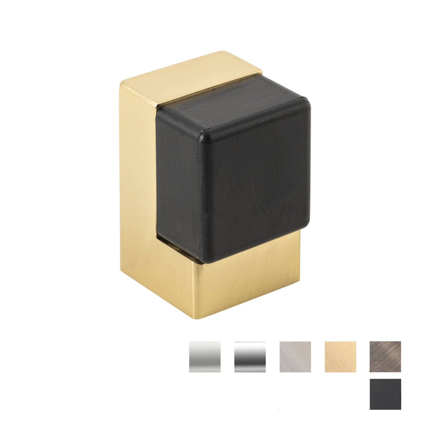 Iver Square Door Stop Concealed Fix - Available in Various Finishes ...