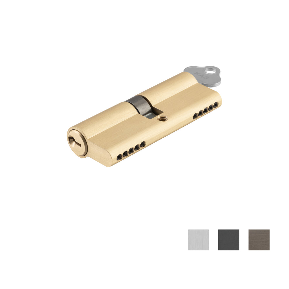 Iver Euro Cylinder Dual Function Door Lock 5 Pin - Available in Various ...