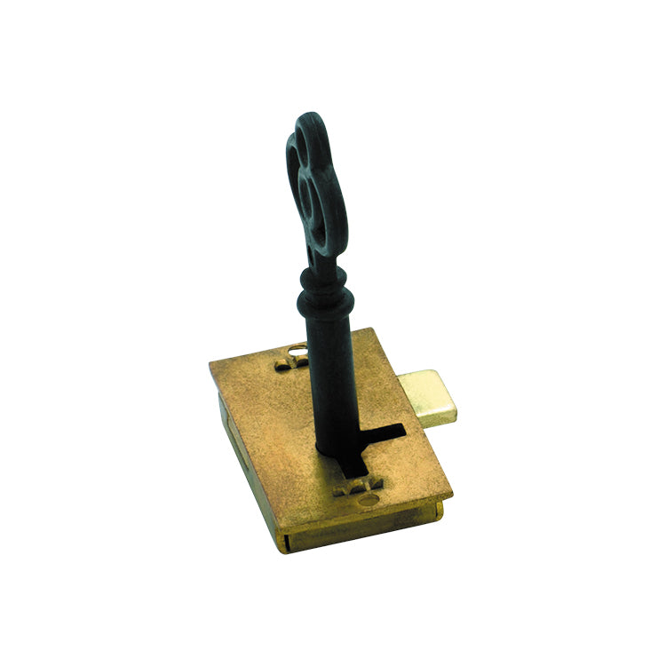 Tradco 4000 Cupboard Lock Brass 38x20mm |Free Shipping | SCL Locks ...