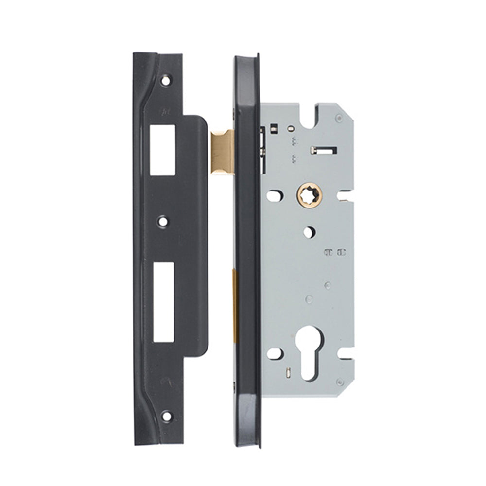 Iver 85mm Rebated Euro Mortice Lock - Available in Various Finishes and ...