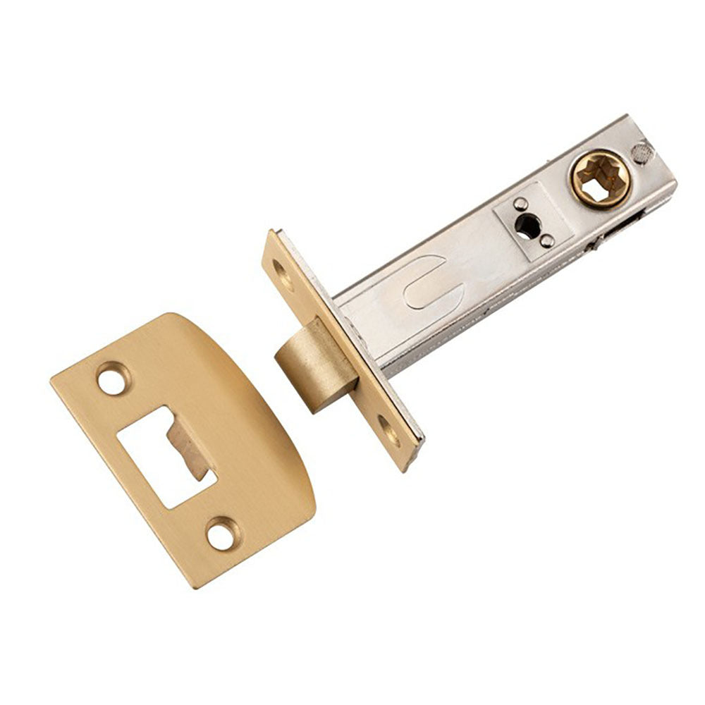 Tradco Split Cam Tube Latch 60mm Rumbled Nickel 6216 | Keeler Hardware