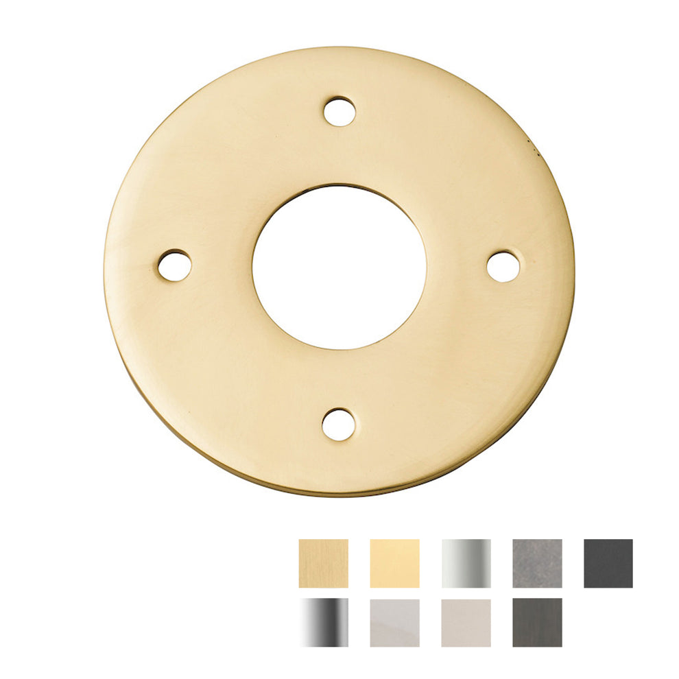 Iver Adaptor Plate Round 54mm Hole Pair | Keeler Hardware