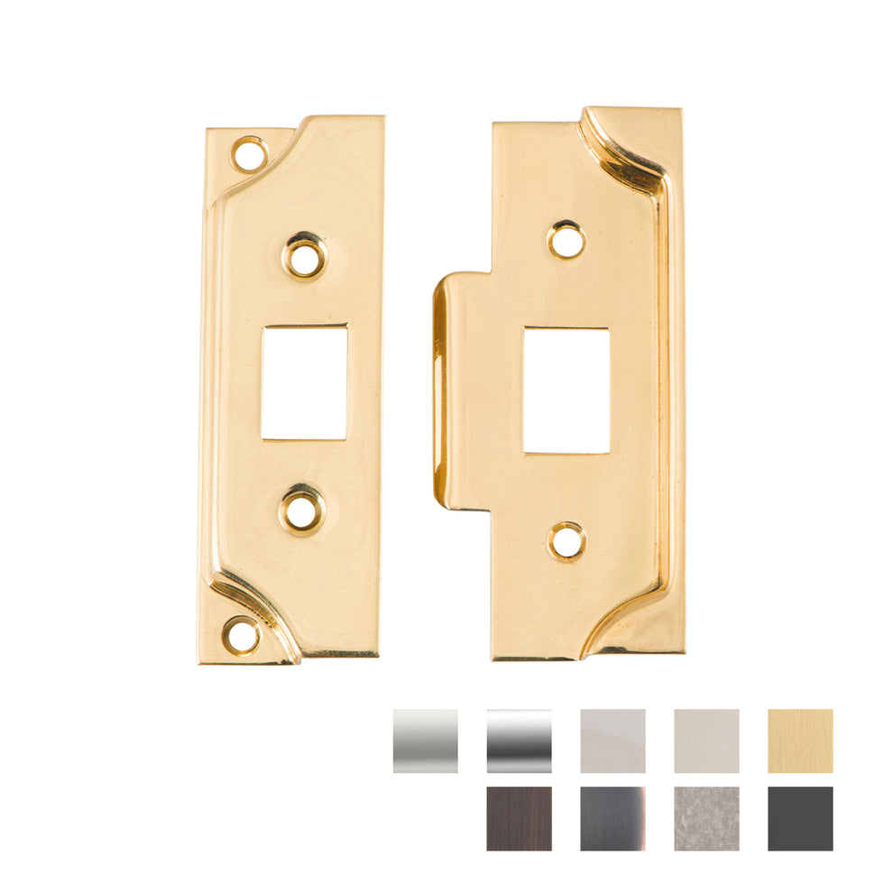 Tradco Rebate Kit to Suit Split Cam Tubular Latch Polished Brass 9552 ...