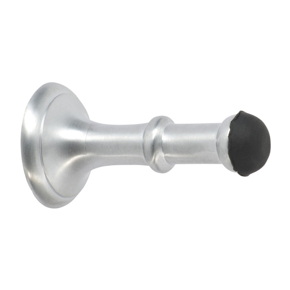 Tradco Small Concealed Fix Door Stop Polished Brass 80mm 1514 | Keeler ...