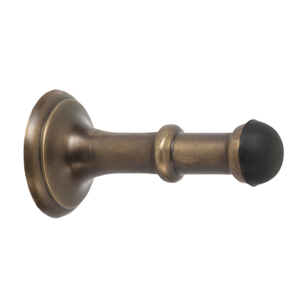 Tradco Small Concealed Fix Door Stop Polished Brass 80mm 1514 | Keeler ...