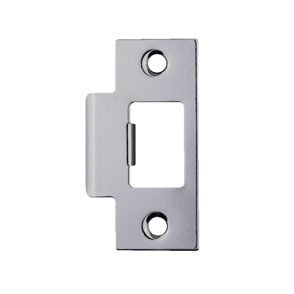 Trio T Strike Plate BWSPTCP Polished Chrome | Keeler Hardware