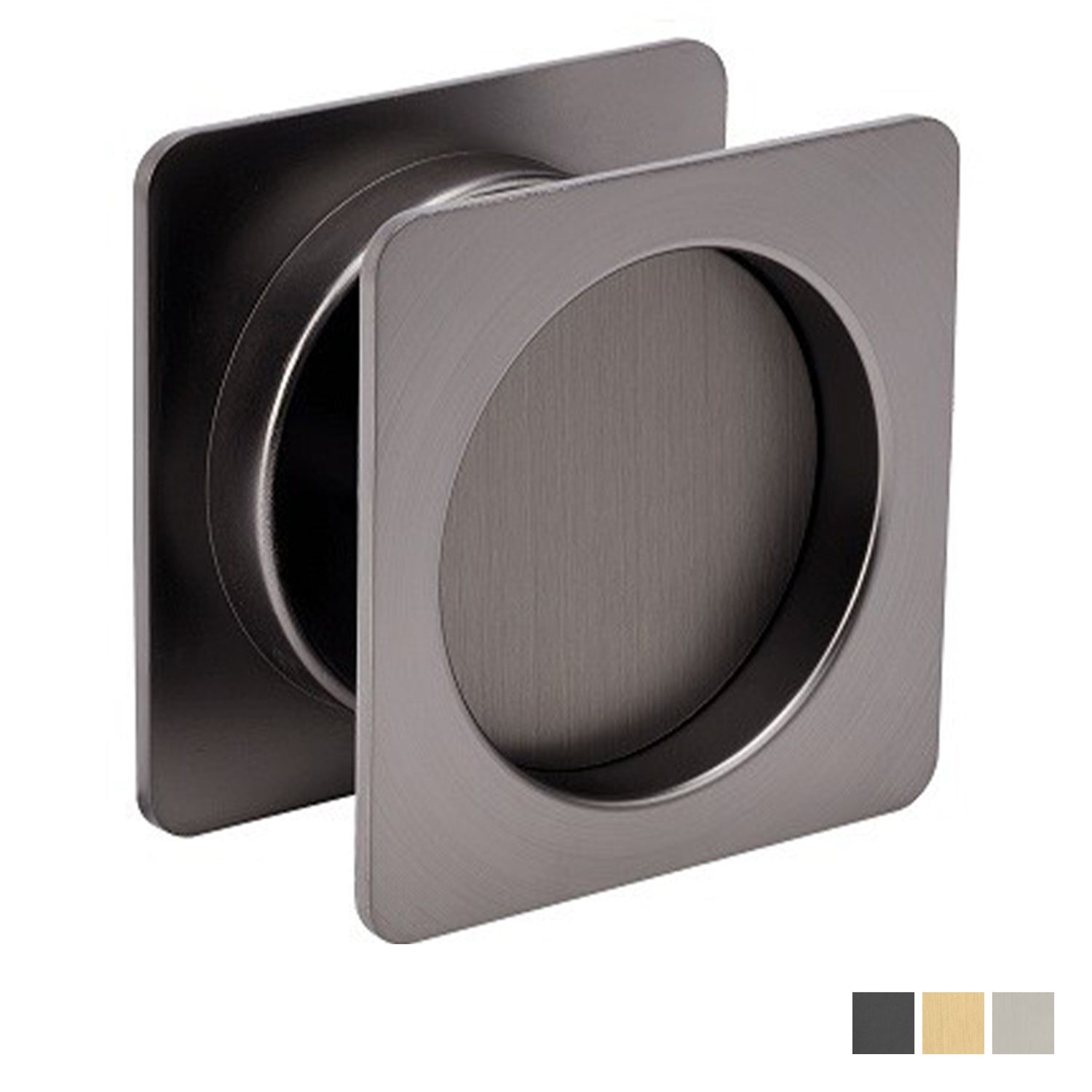 Zanda Square Cavity Sliding Passage Set - Available in Various Finishes ...